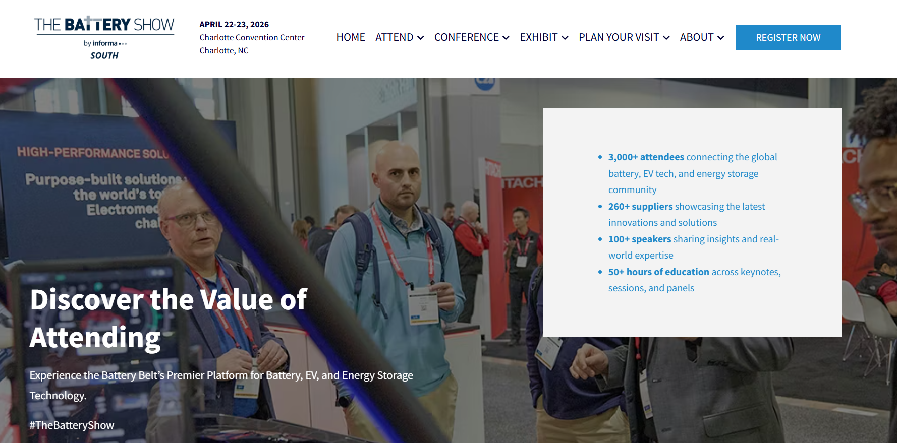 Boston Strategies at the Battery Show South 2026 in Charlotte, NC ...